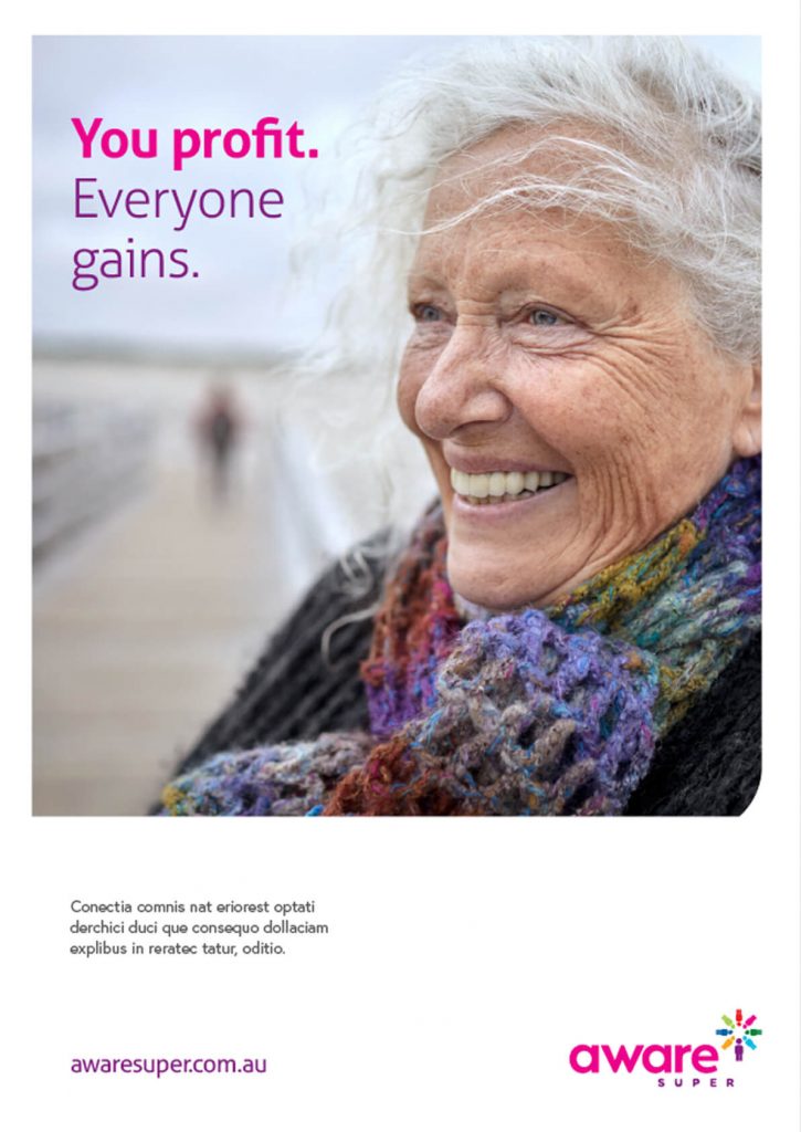 Aware Super – Six Black Pens